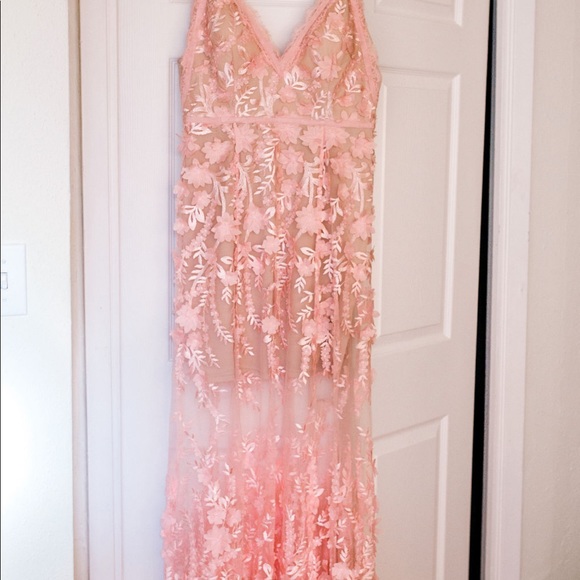 Gianni Bini | Dresses | Gianni Bini Gown Size 2 Blush Pink Color With ...